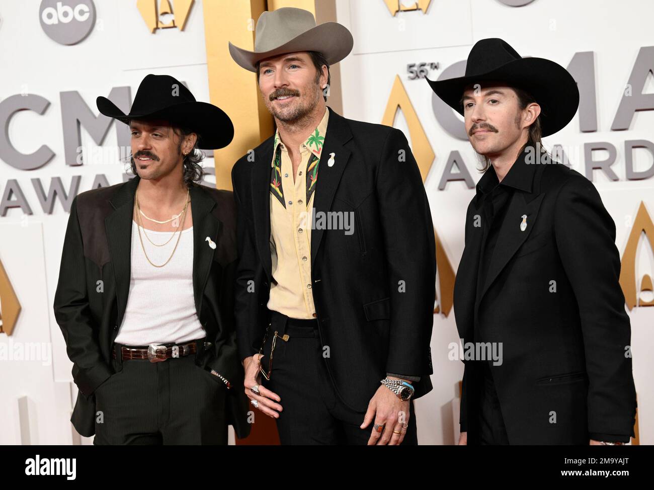 Cameron Duddy, from left, Mark Wystrach and Jess Carson, of Midland ...