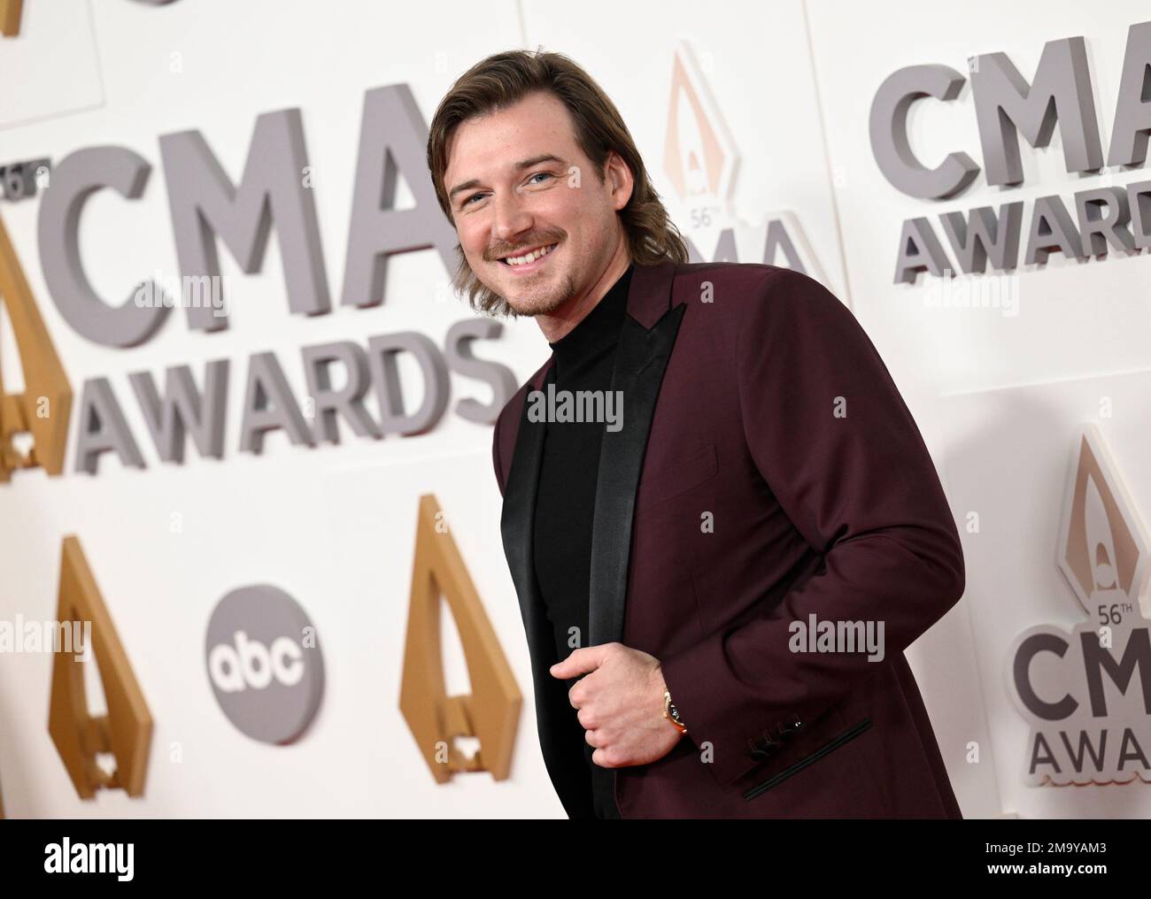 Morgan Wallen arrives at the 56th Annual CMA Awards on Wednesday, Nov ...