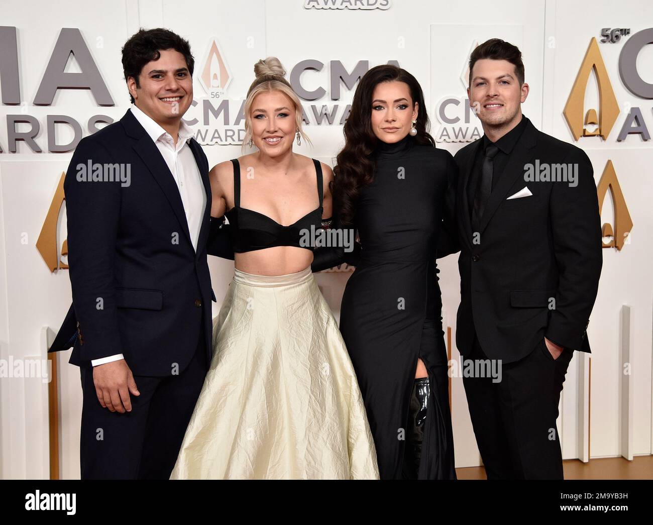 Maddie Marlow, center left, and Tae Dye, center right, of Maddie & Tae ... Maddie Marlow, center left, and Tae Dye, center right, of Maddie & Tae ...