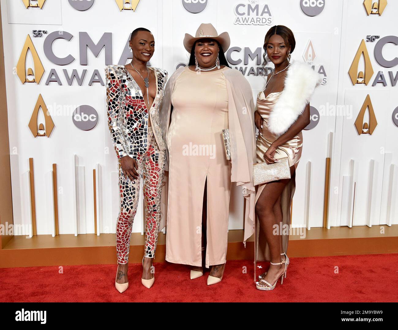 Trea Swindle, from let, Danica Hart and Devynn Hart, of Chapel Hart ...