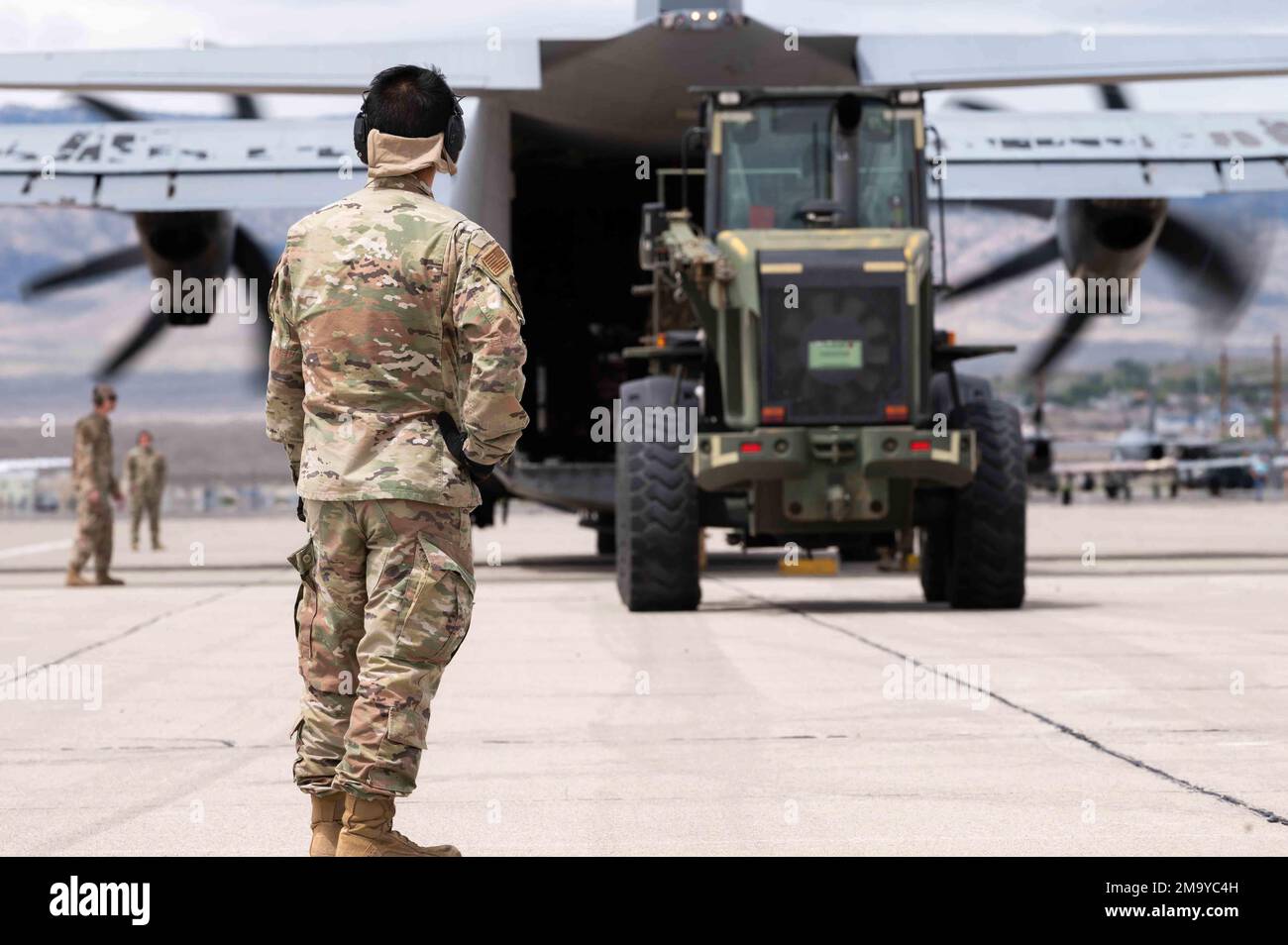 Staff Sgt. Joshua Kim, 621st Contingency Response Wing aerial porter ...