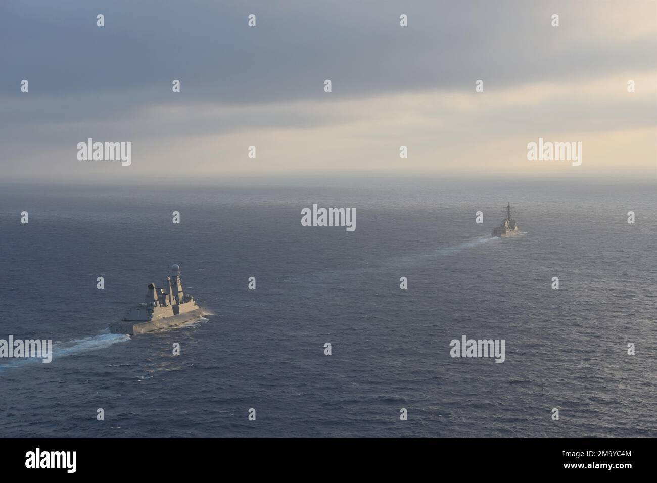 ATLANTIC OCEAN (May 21, 2022) Italian Navy destroyer ITS Caio Duilio (D ...