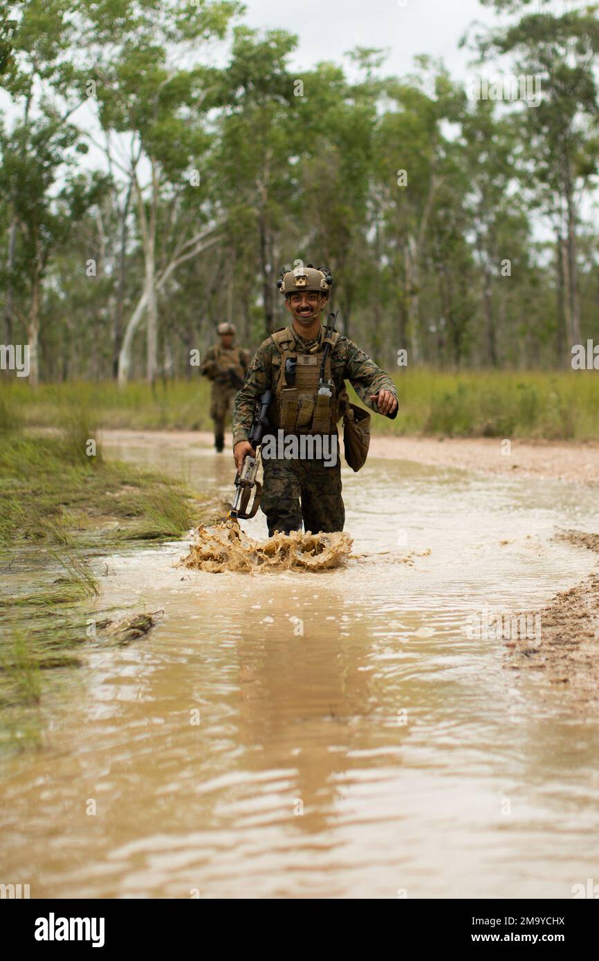 U.S. Marine Corps Sgt. Christopher Lopez, the 2d squad leader with 3d ...