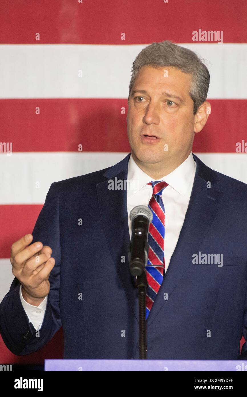 Democratic Senate candidate Tim Ryan, D-Ohio, gives his concession ...
