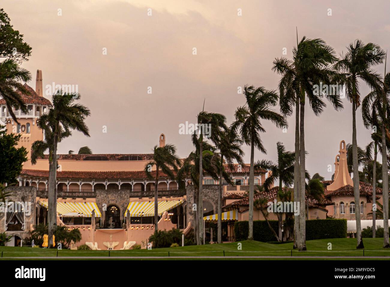 Former President Donald Trump's Mar-a-Lago club in Palm Beach, Fla ...