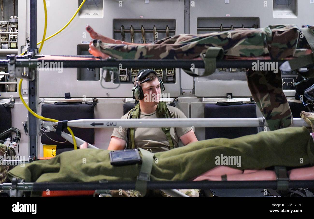 Airman 1st. Class Gavin James, a charge medical technician with the ...