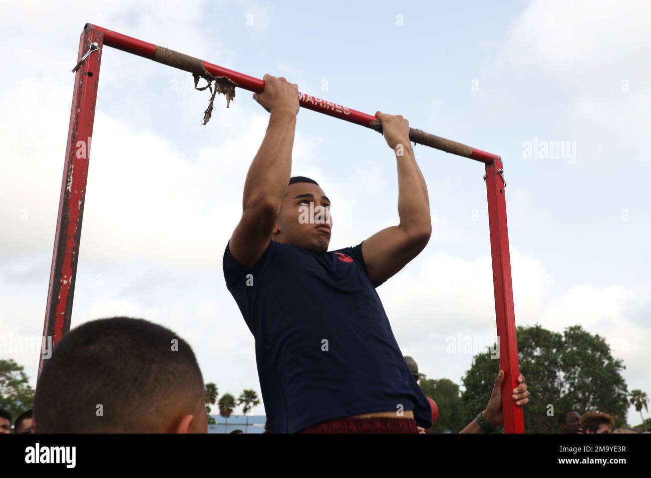 Poolee Joshua Juarez, from Marine Corps Recruiting Substation South ...