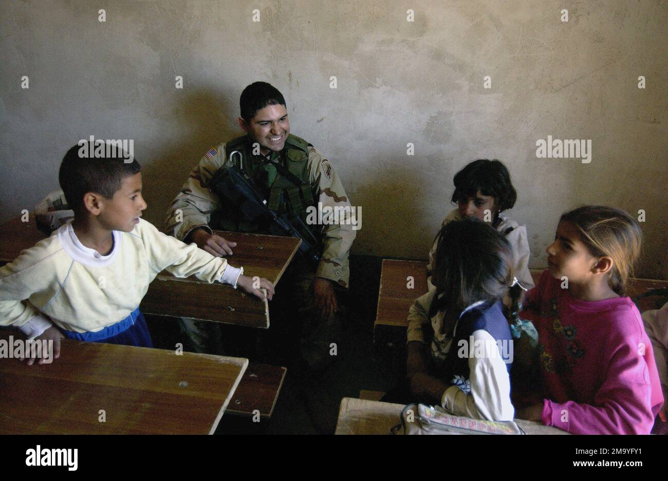 US Army (USA) Sergeant (SGT) Carlos Gonzales, 13th Corps Support ...