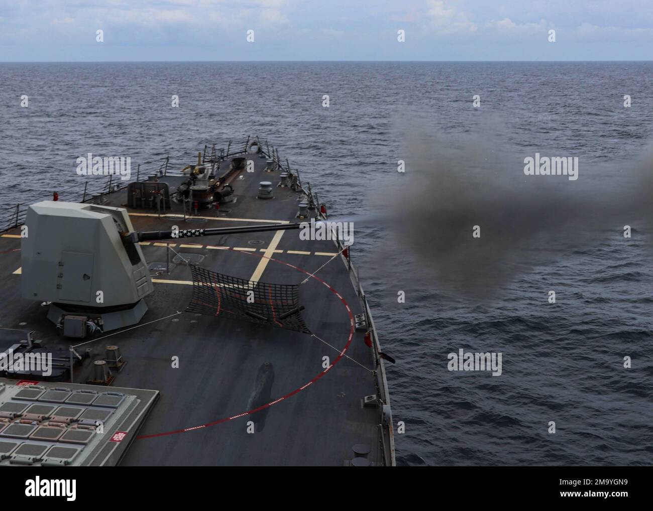 PACIFIC OCEAN (May 22, 2022) The Arleigh Burke-class guided-missile ...