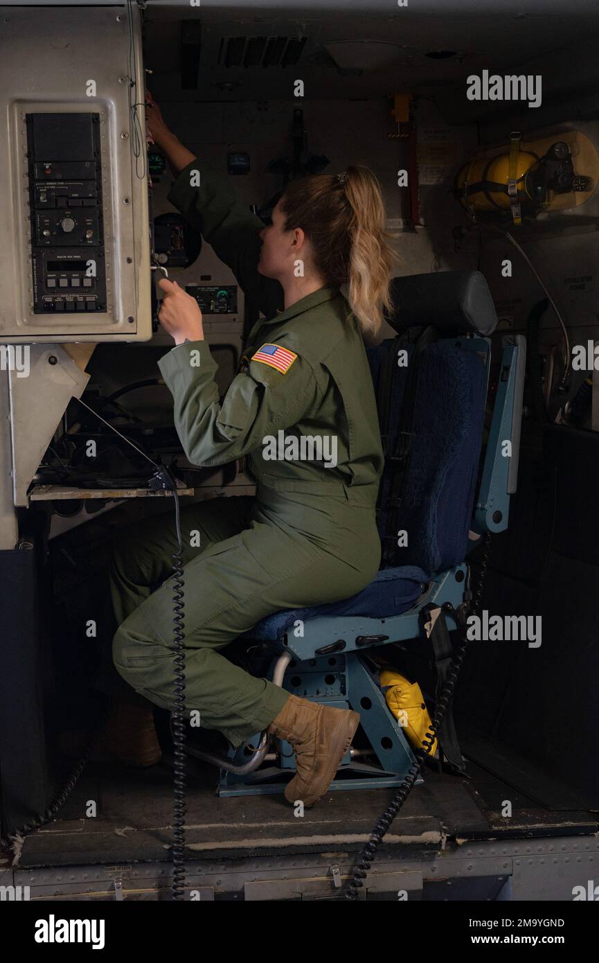 U.S. Air Force Tech. Sgt. Jacquelyn Justice, a loadmaster assigned to ...