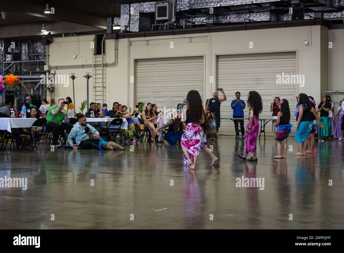 Team Misawa children perform a traditional Tahitian dance to the song ...