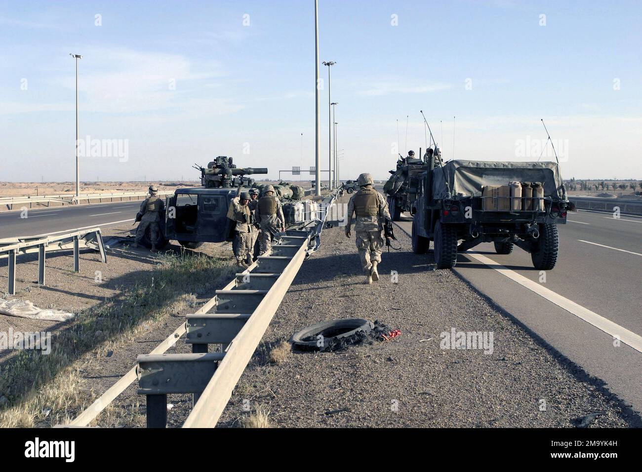 US Marines Corps (USMC) Marines with 2nd Battalion, 1ST Marine Regiment ...
