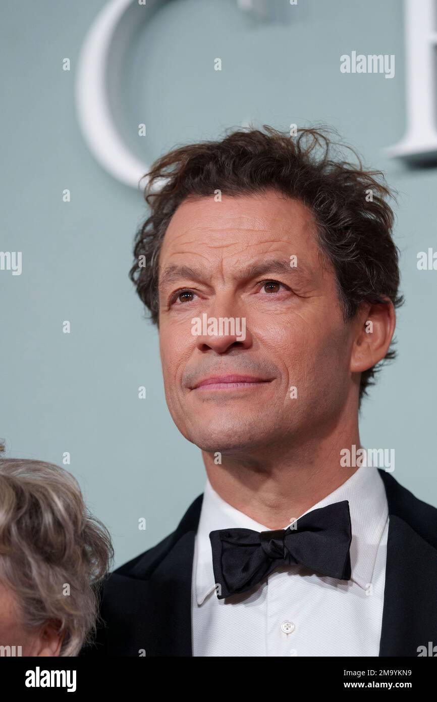 Dominic West poses for photographers upon arrival for the World ...