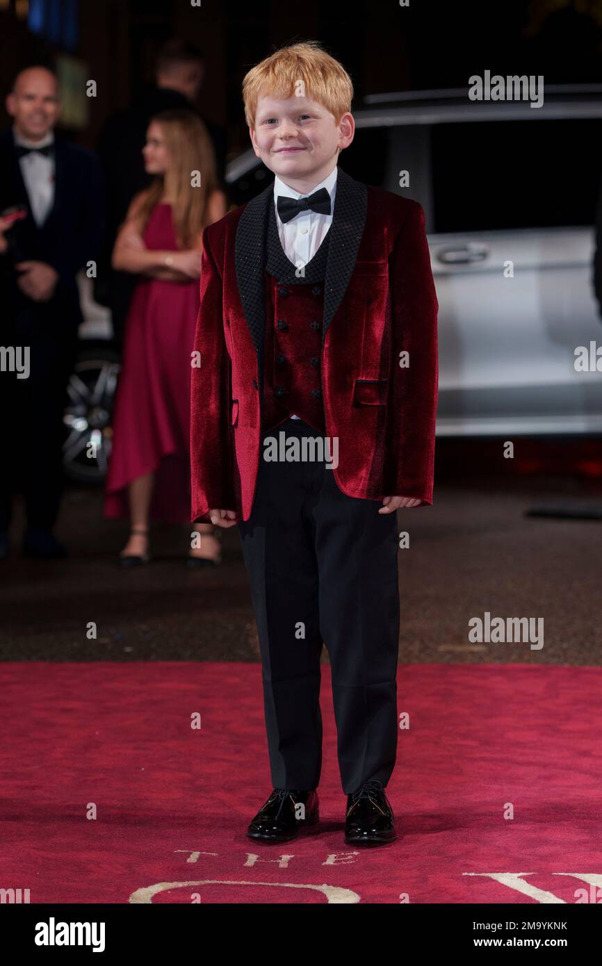 Teddy Hawley poses for photographers upon arrival for the World ...