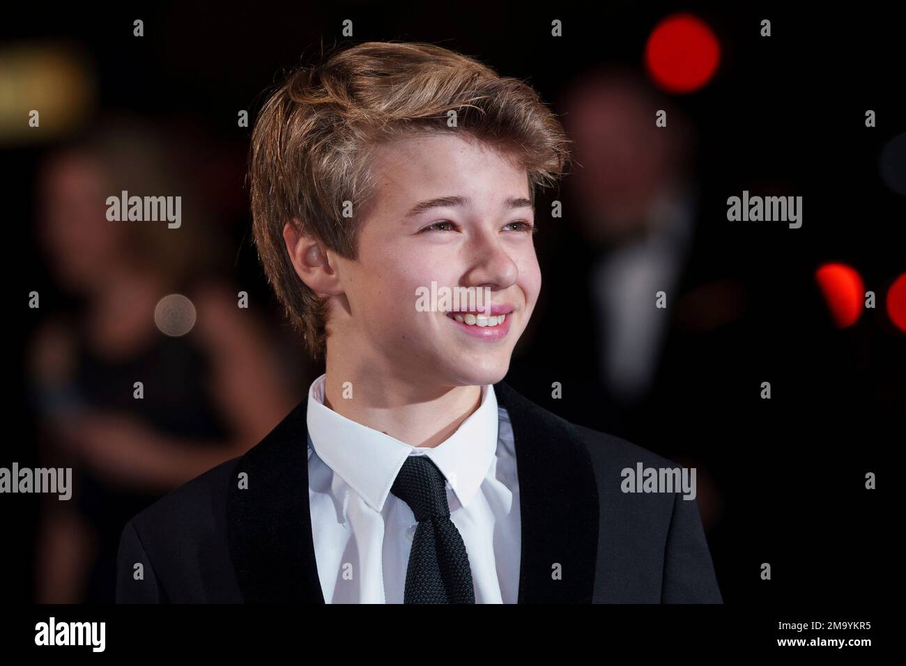 Timothee Sambor poses for photographers upon arrival for the World ...