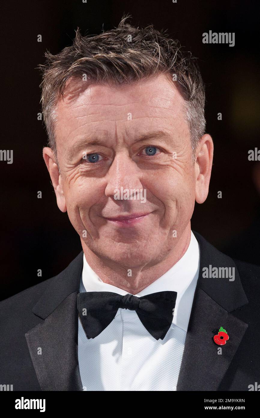 Peter Morgan poses for photographers upon arrival for the World ...