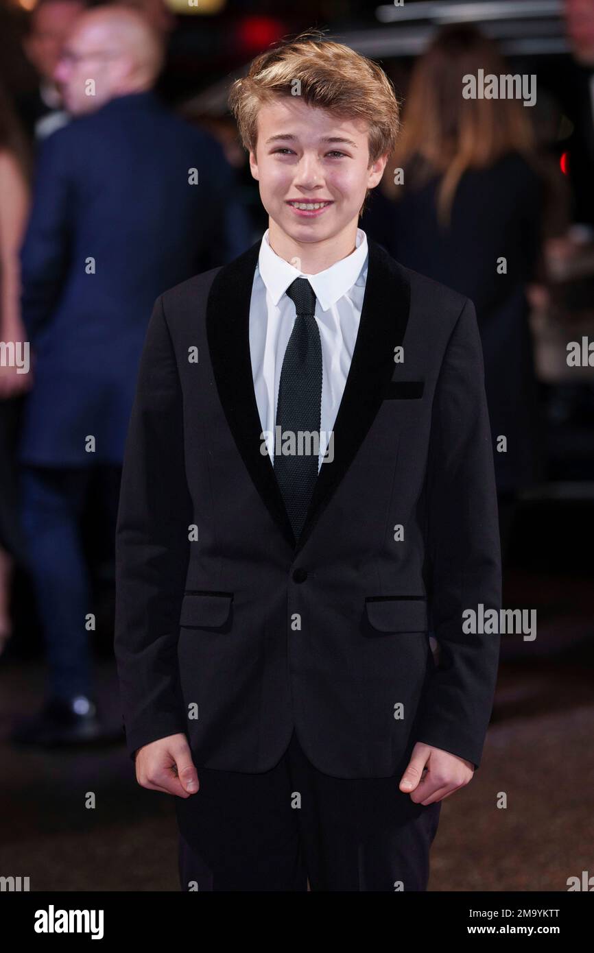 Timothee Sambor poses for photographers upon arrival for the World ...