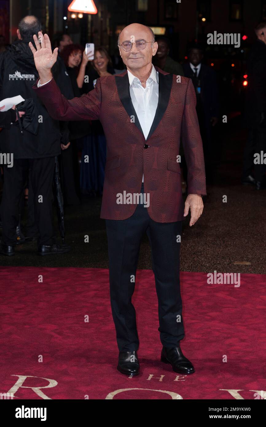 Salim Daw poses for photographers upon arrival for the World premiere ...