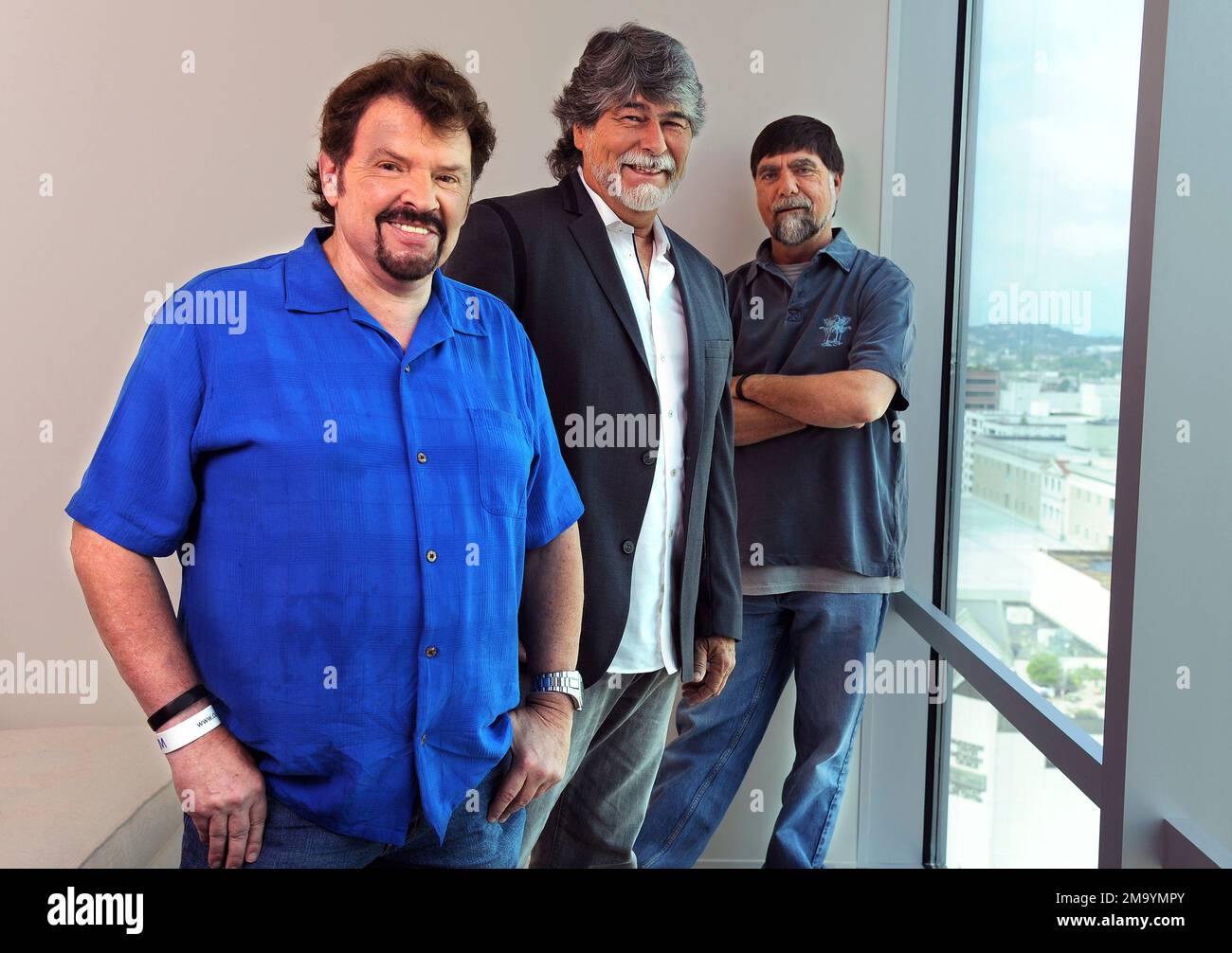 FILE - Jeff Cook, from left, Randy Owen and Teddy Gentry from the ...