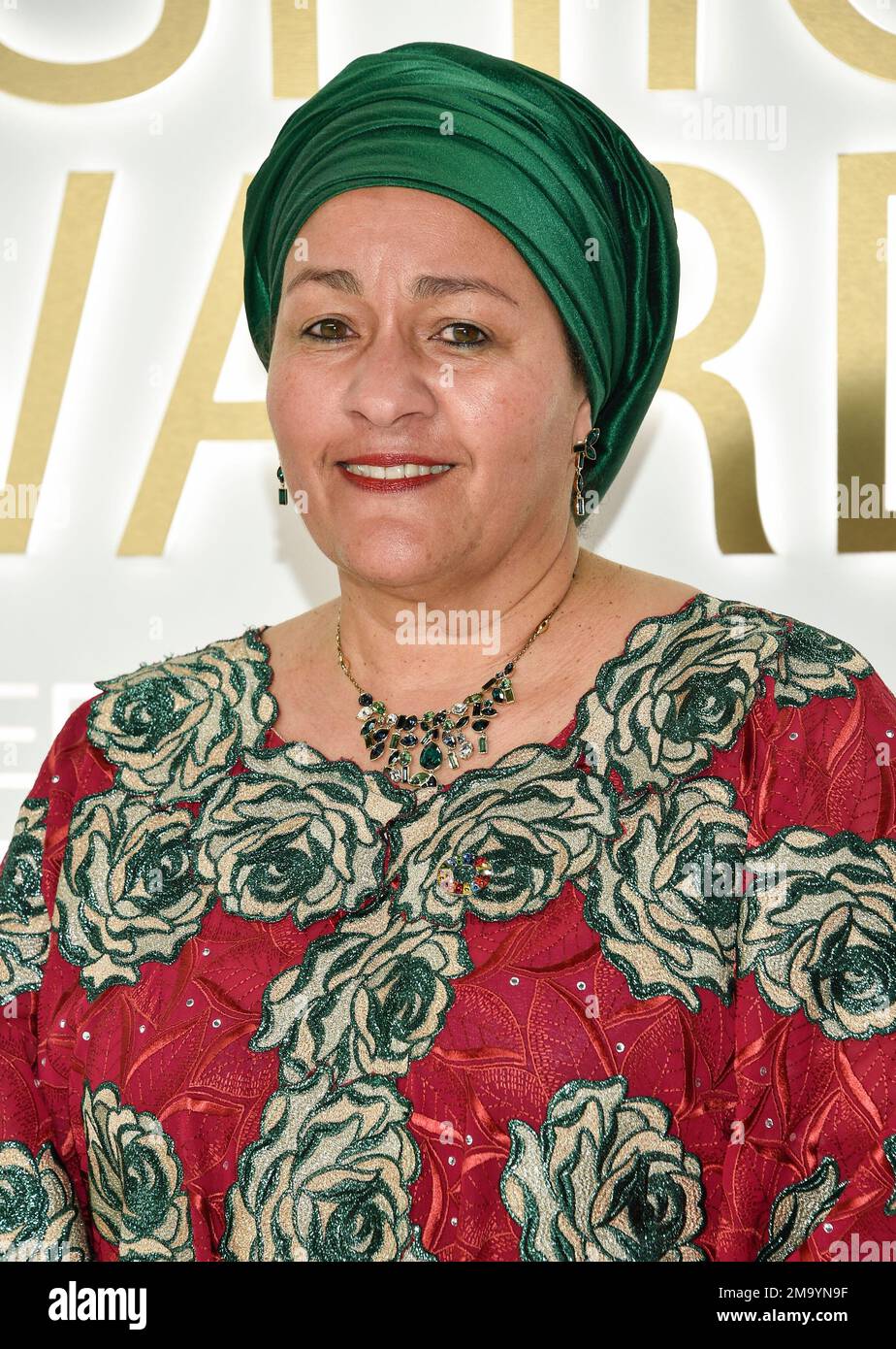 Amina Mohammed attends the CFDA Fashion Awards at Cipriani South Street ...