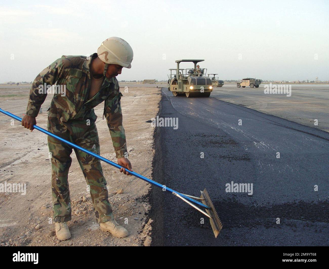 US Army (USA) Specialists (SPC) Kevin Craft, 277th Engineering Company ...