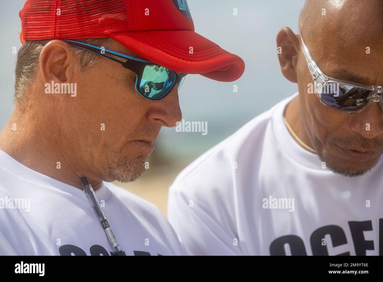 James Renshaw, the water activities event program director with Ocean ...
