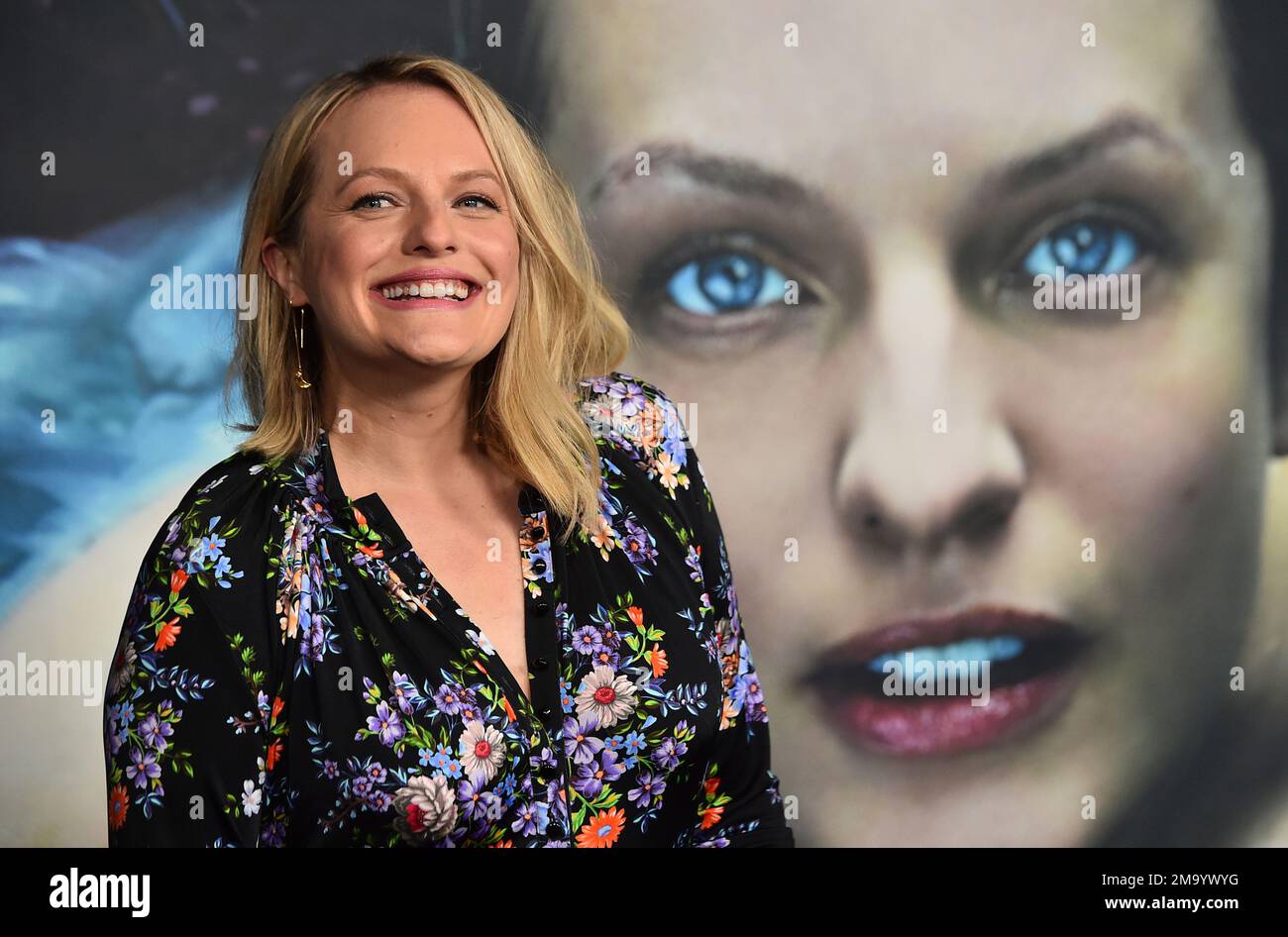 Elisabeth Moss attends the season five premiere of "The Handmaid's Tale ...