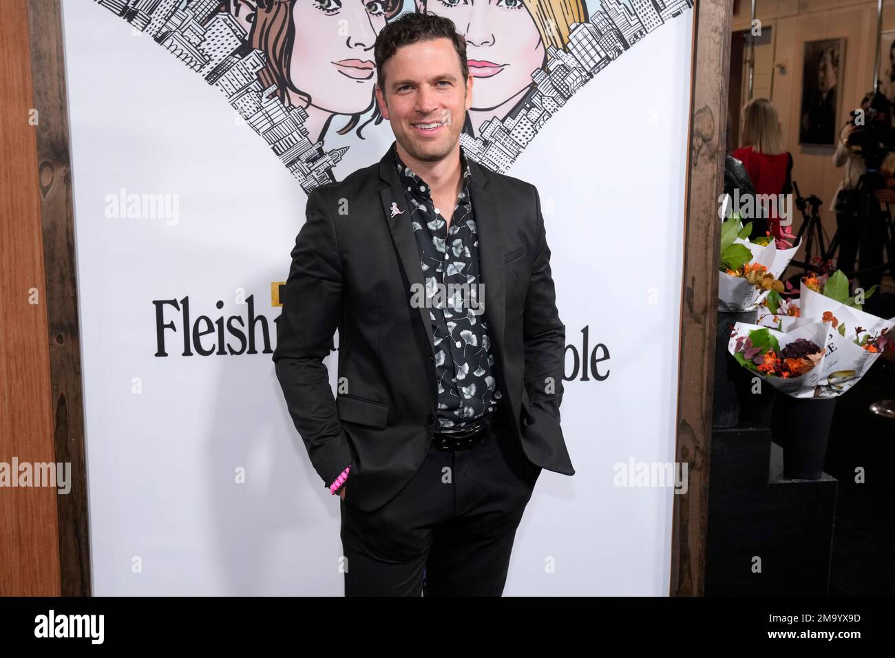 Zack Robidas attends the premiere of the FX mini series "Fleishman Is ...