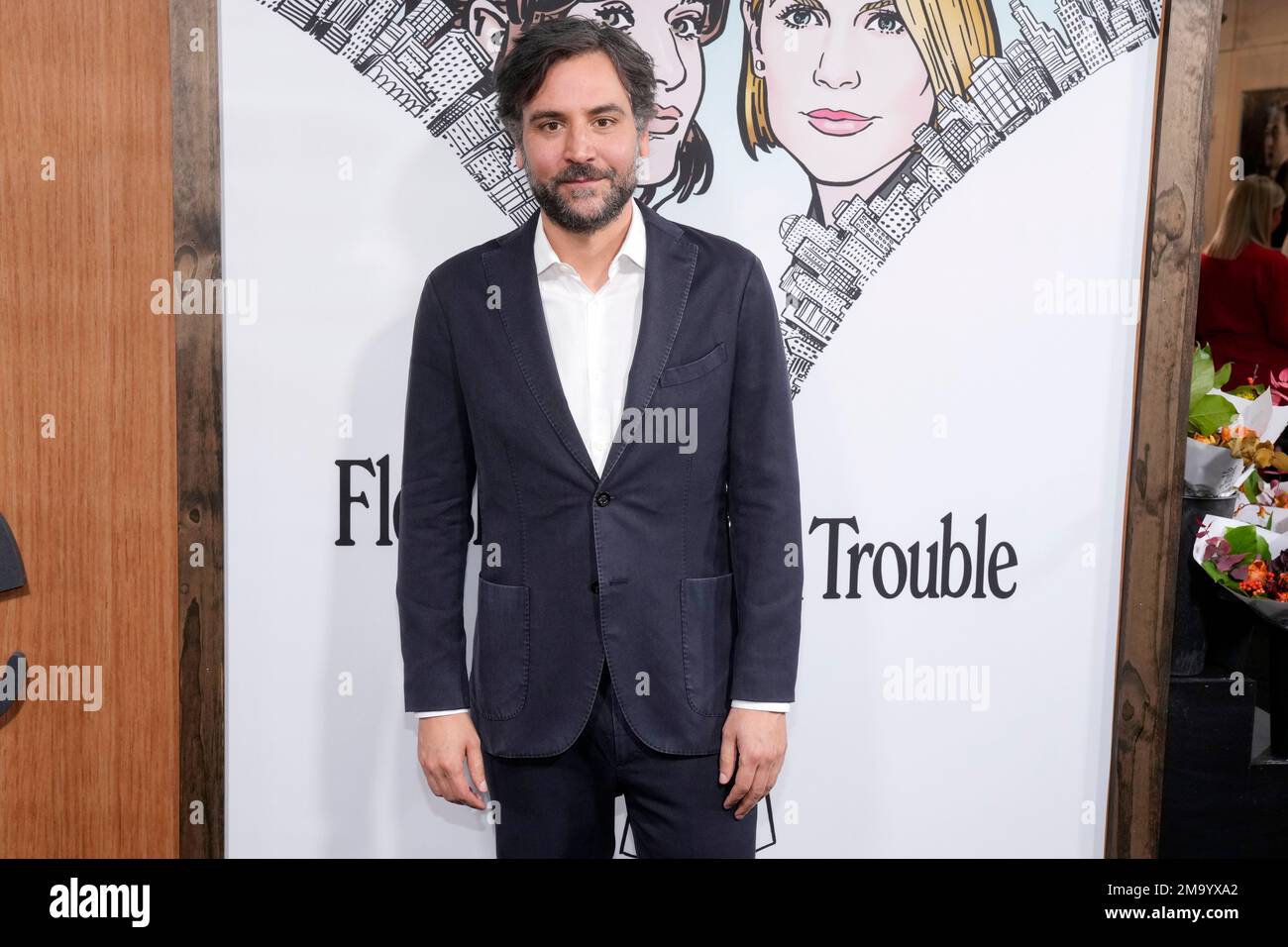 Josh Radnor attends the premiere of the FX mini series "Fleishman Is in ...