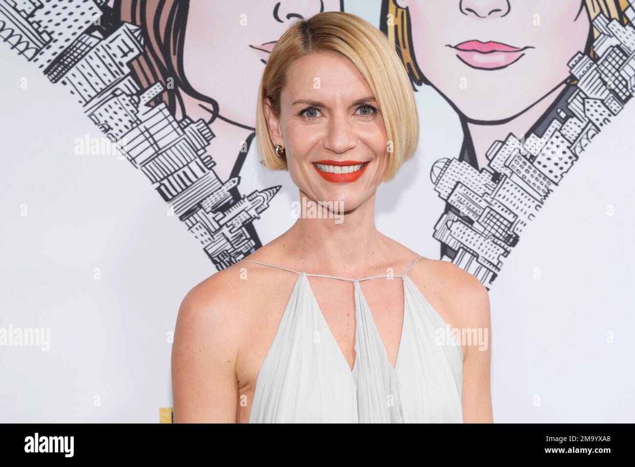 Claire Danes attends the premiere of the FX mini series "Fleishman Is ...