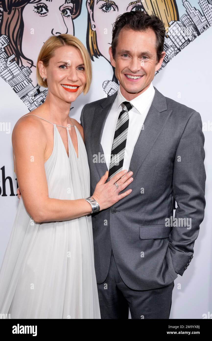 Claire Danes and Hugh Dancy attend the premiere of the FX mini series ...