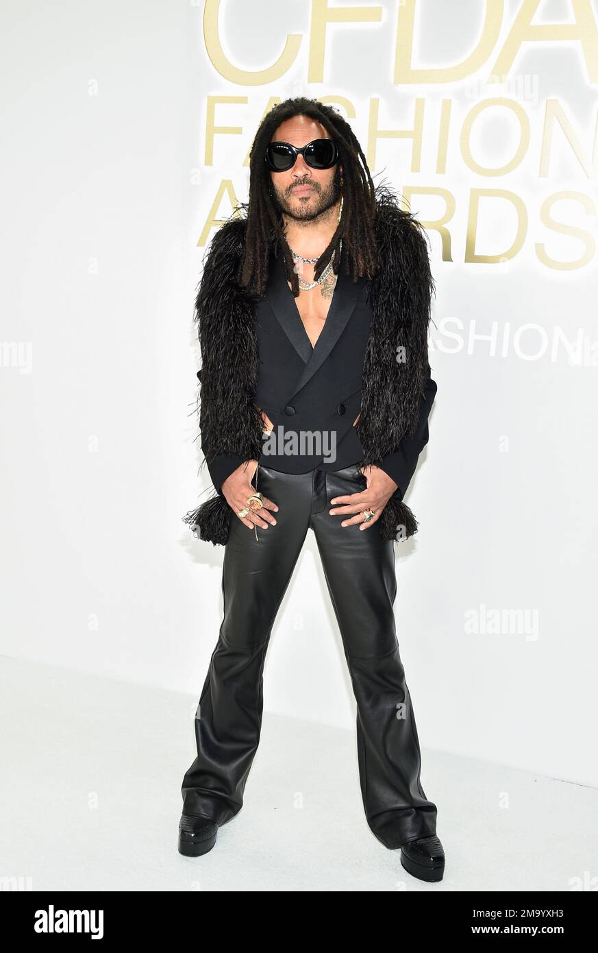 Lenny Kravitz attends the CFDA Fashion Awards at Cipriani South Street ...