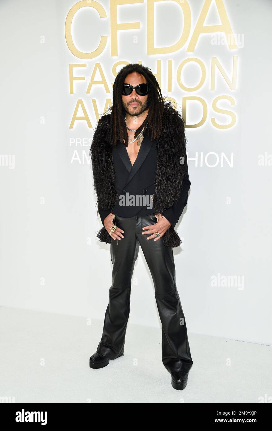 Lenny Kravitz attends the CFDA Fashion Awards at Cipriani South Street ...