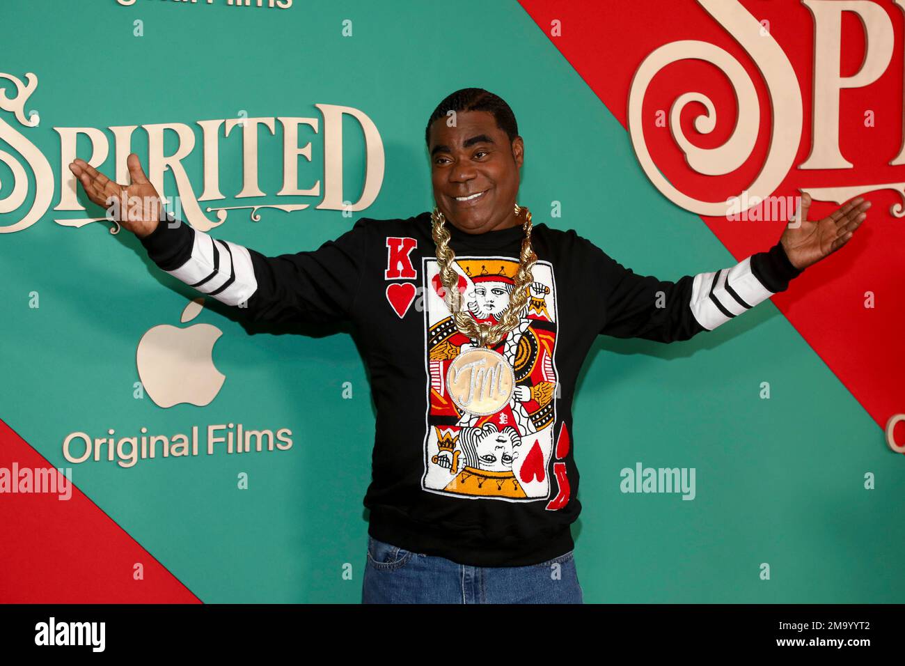 Actor Tracy Morgan attends the Apple Original Film premiere of ...
