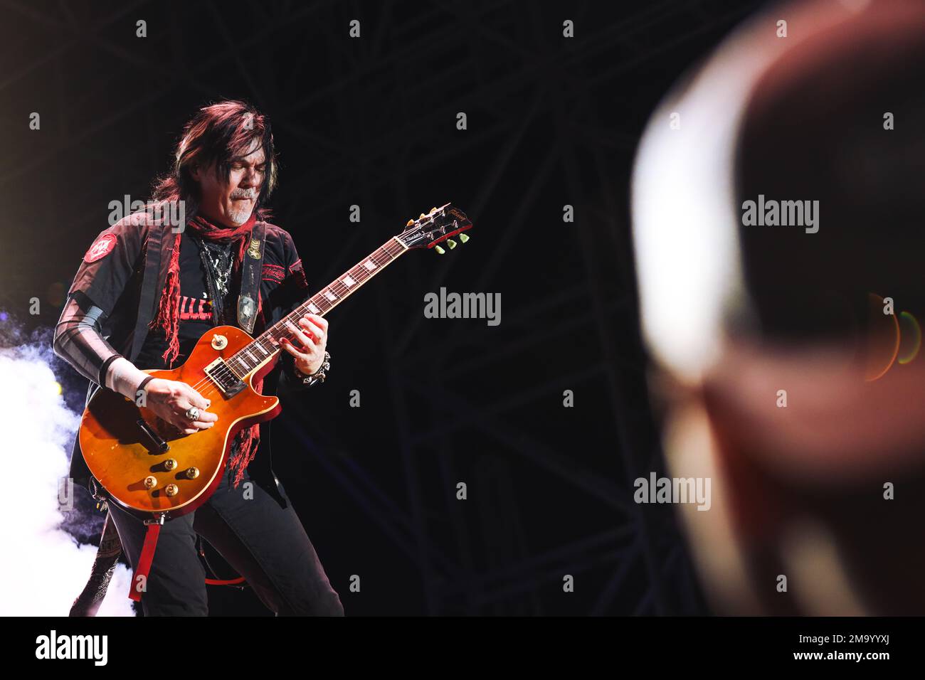 Keri Kelli, Night Ranger band member, performs during the We Salute You ...