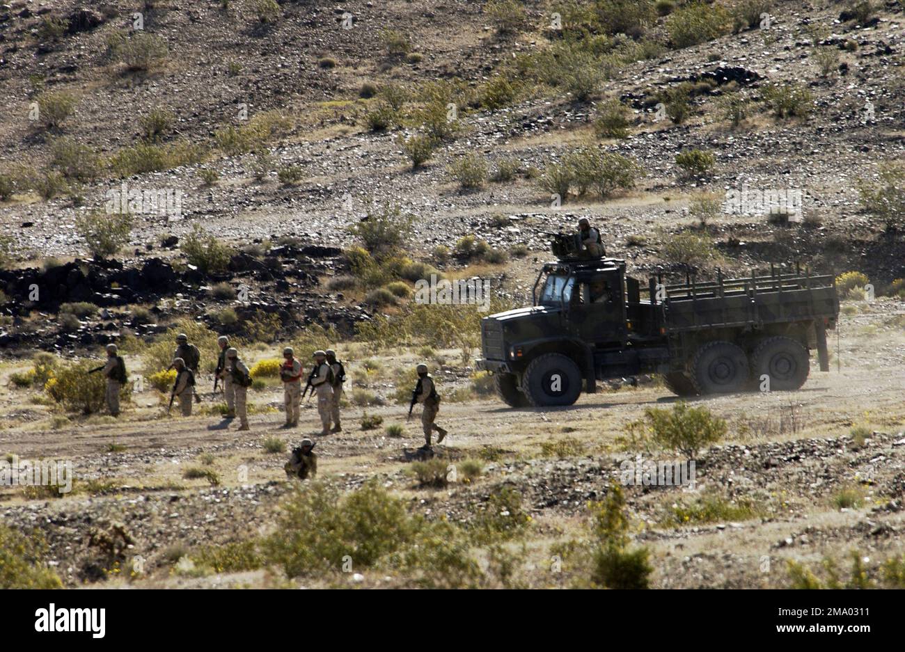 US Marine Corps (USMC) Marines, 2nd Battalion (BN), 11th Marine ...