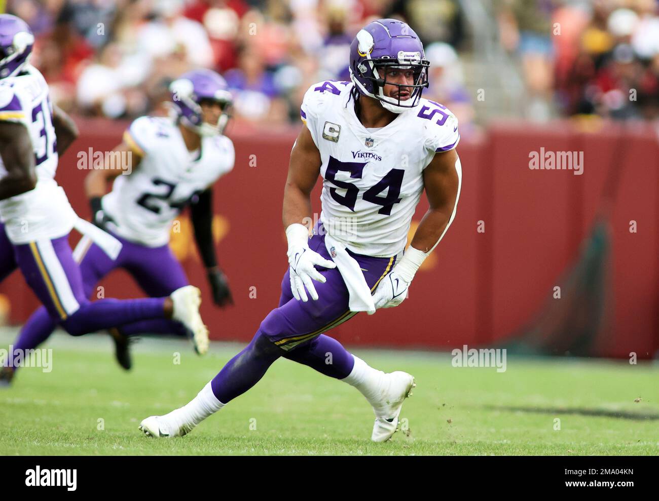 Minnesota Vikings linebacker Eric Kendricks (54) runs during an NFL ...