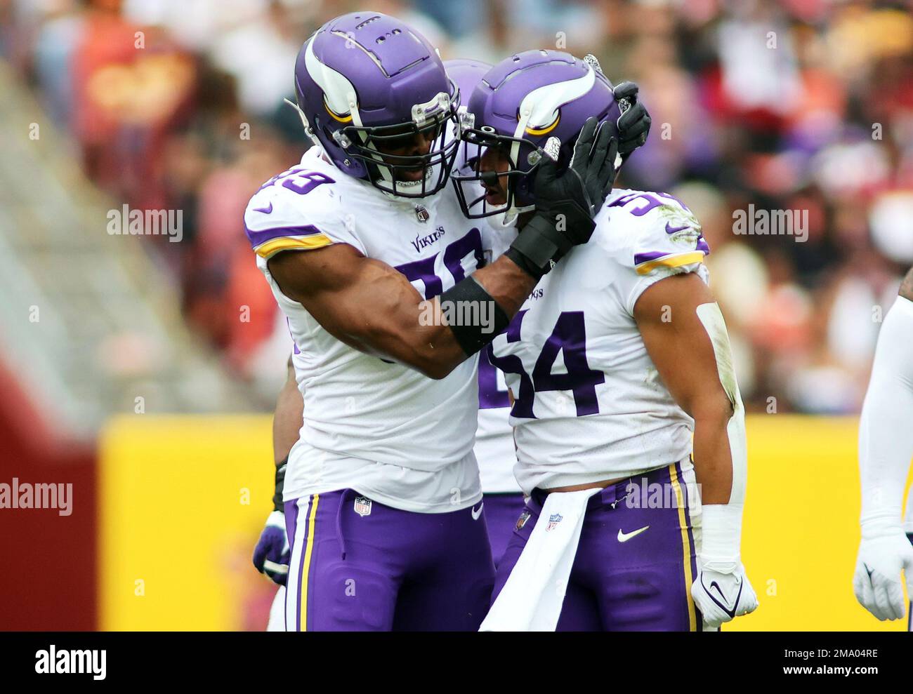 Minnesota Vikings linebacker Danielle Hunter (99) and Minnesota Vikings ...