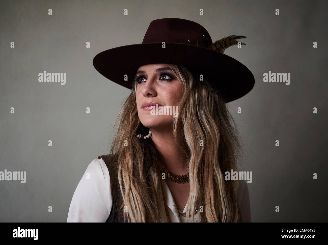 Country singer-songwriter Lainey Wilson poses for a portrait on Nov. 2 ...