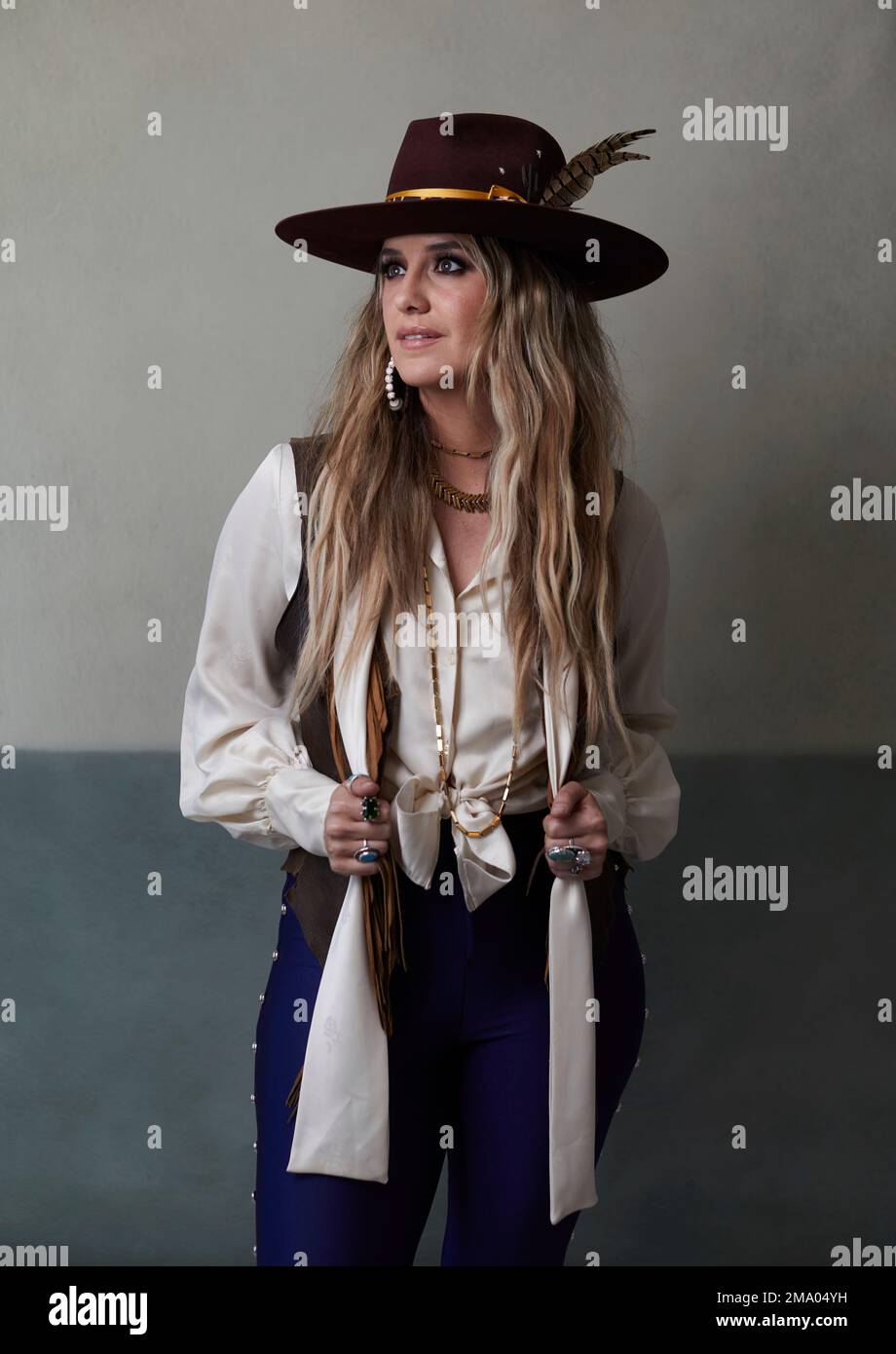 Country singer-songwriter Lainey Wilson poses for a portrait on Nov. 2 ...