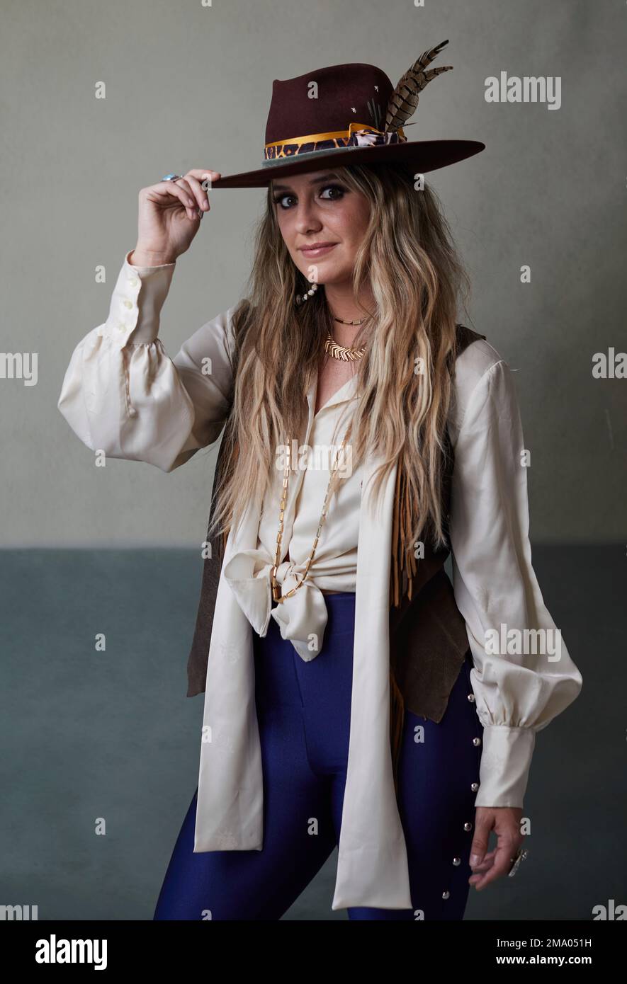 Country singer-songwriter Lainey Wilson poses for a portrait on Nov. 2 ...