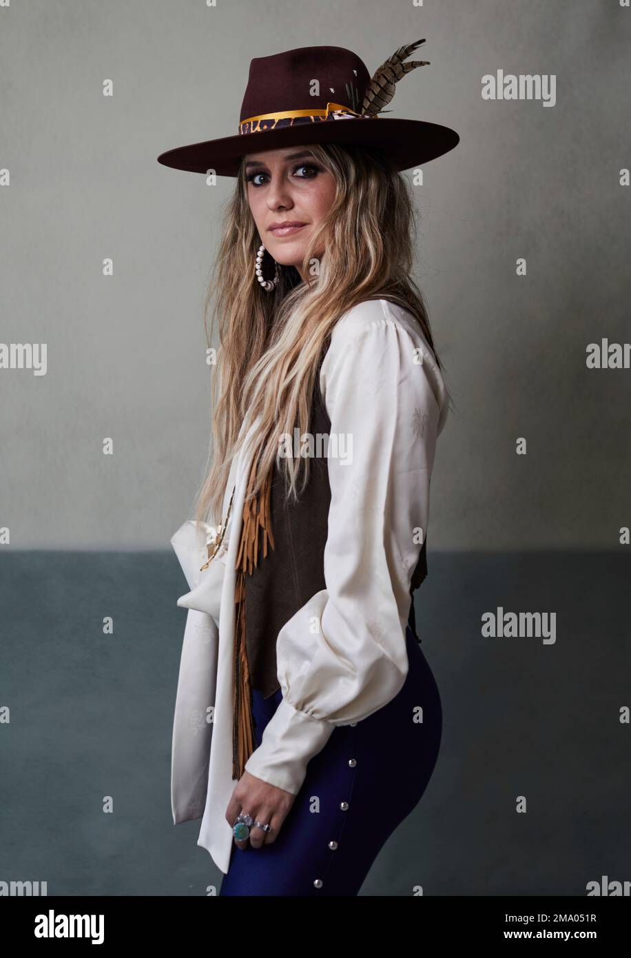 Country singer-songwriter Lainey Wilson poses for a portrait on Nov. 2 ...