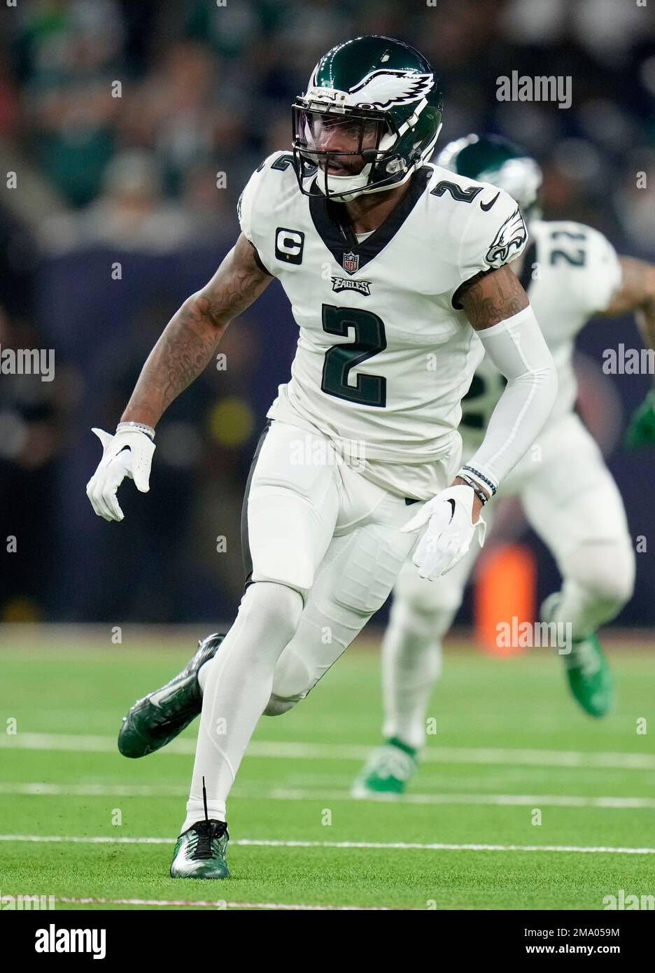 Philadelphia Eagles cornerback Darius Slay (2) during the first half of ...