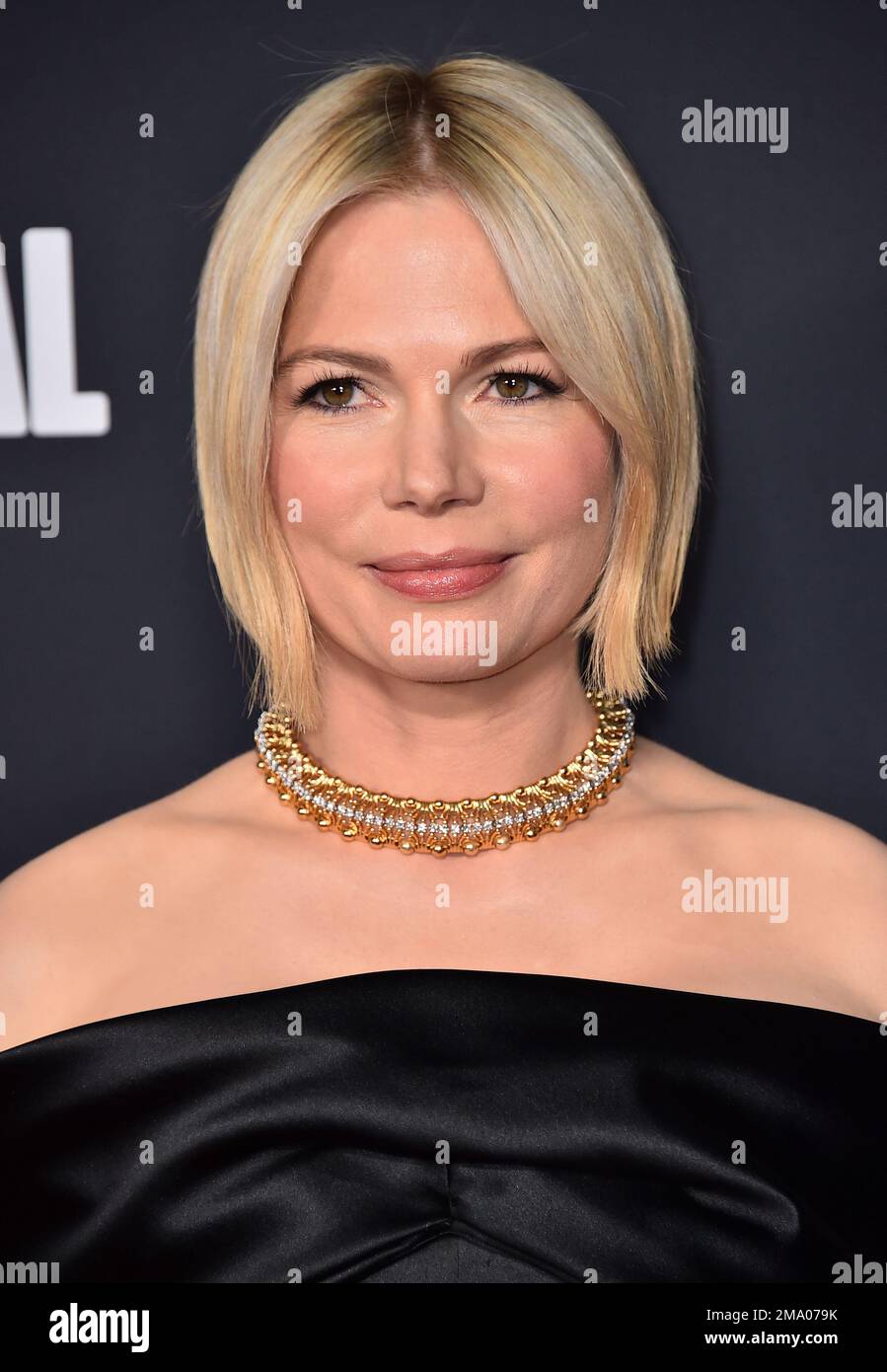 Michelle Williams arrives at the premiere of "The Fabelmans" as part of ...