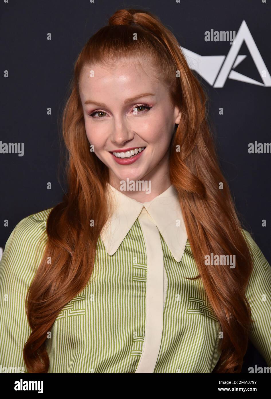 Chandler Lovelle arrives at the premiere of "The Fabelmans" as part of ...