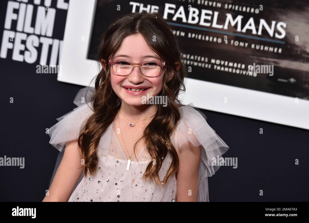 Birdie Borria arrives at the premiere of "The Fabelmans" as part of AFI ...