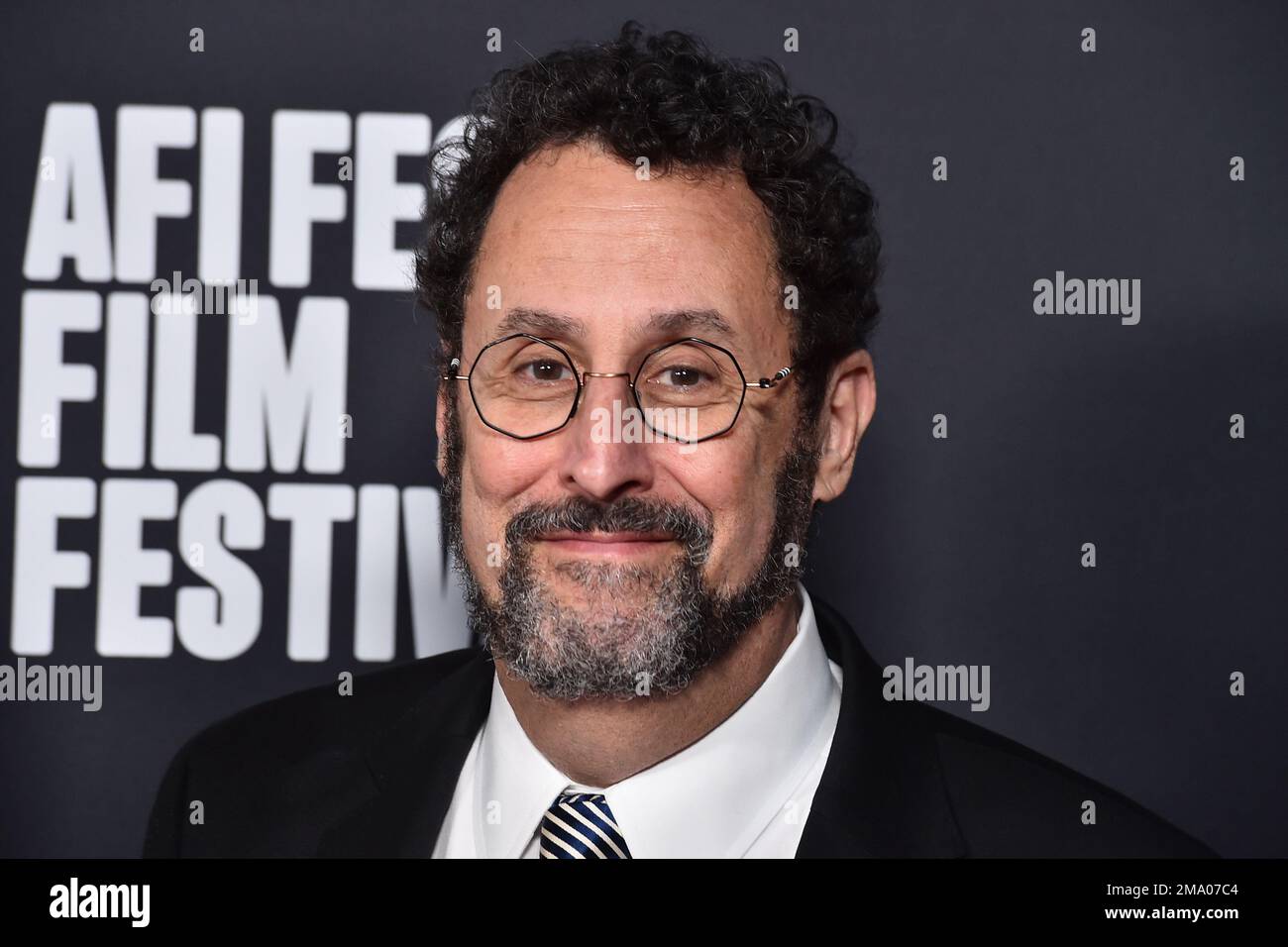 Tony Kushner arrives at the premiere of "The Fabelmans" as part of AFI ...