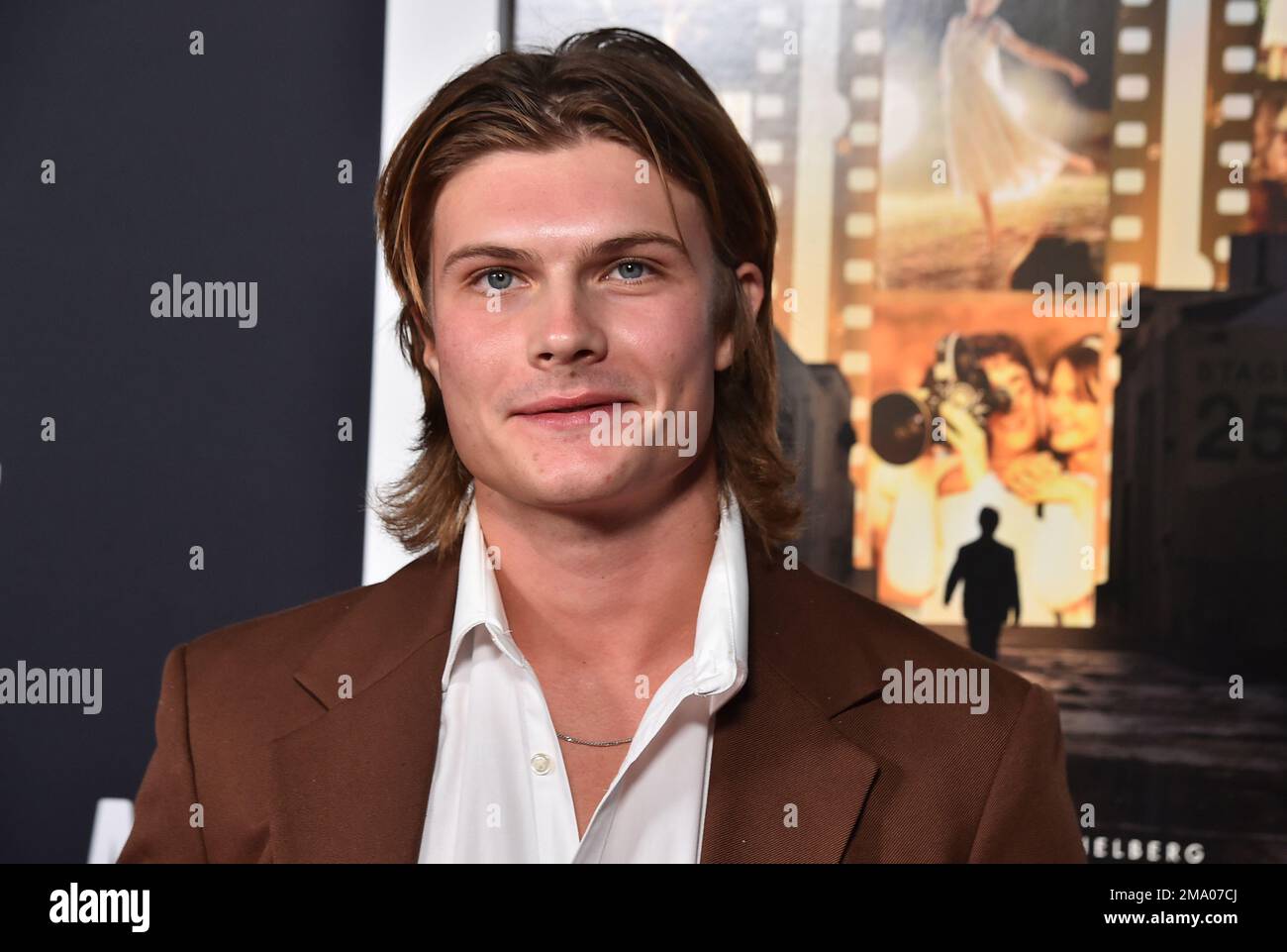 Sam Rechner arrives at the premiere of "The Fabelmans" as part of AFI ...