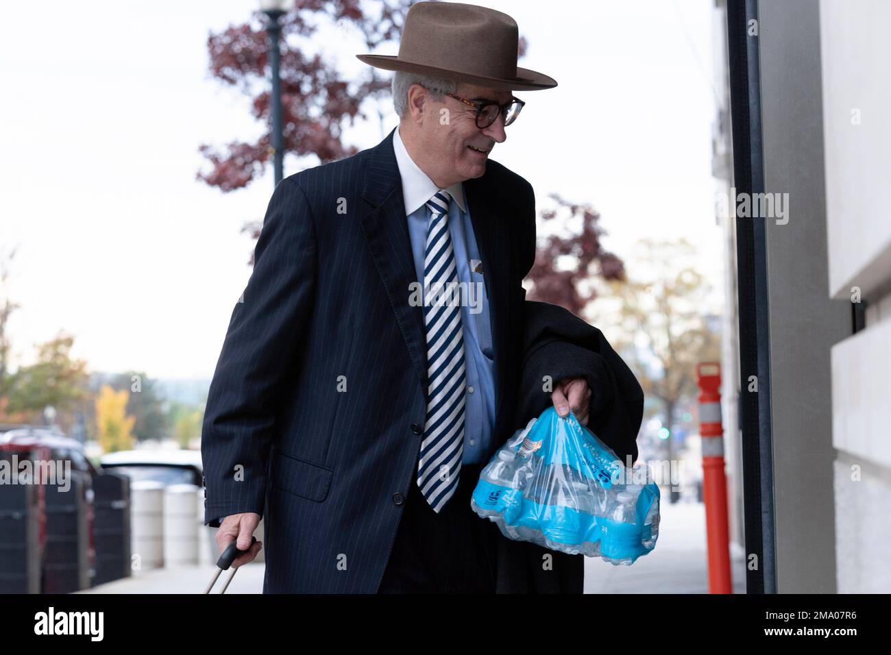 Edward Tarpley the attorney of Oath Keepers leader Stewart Rhodes ...