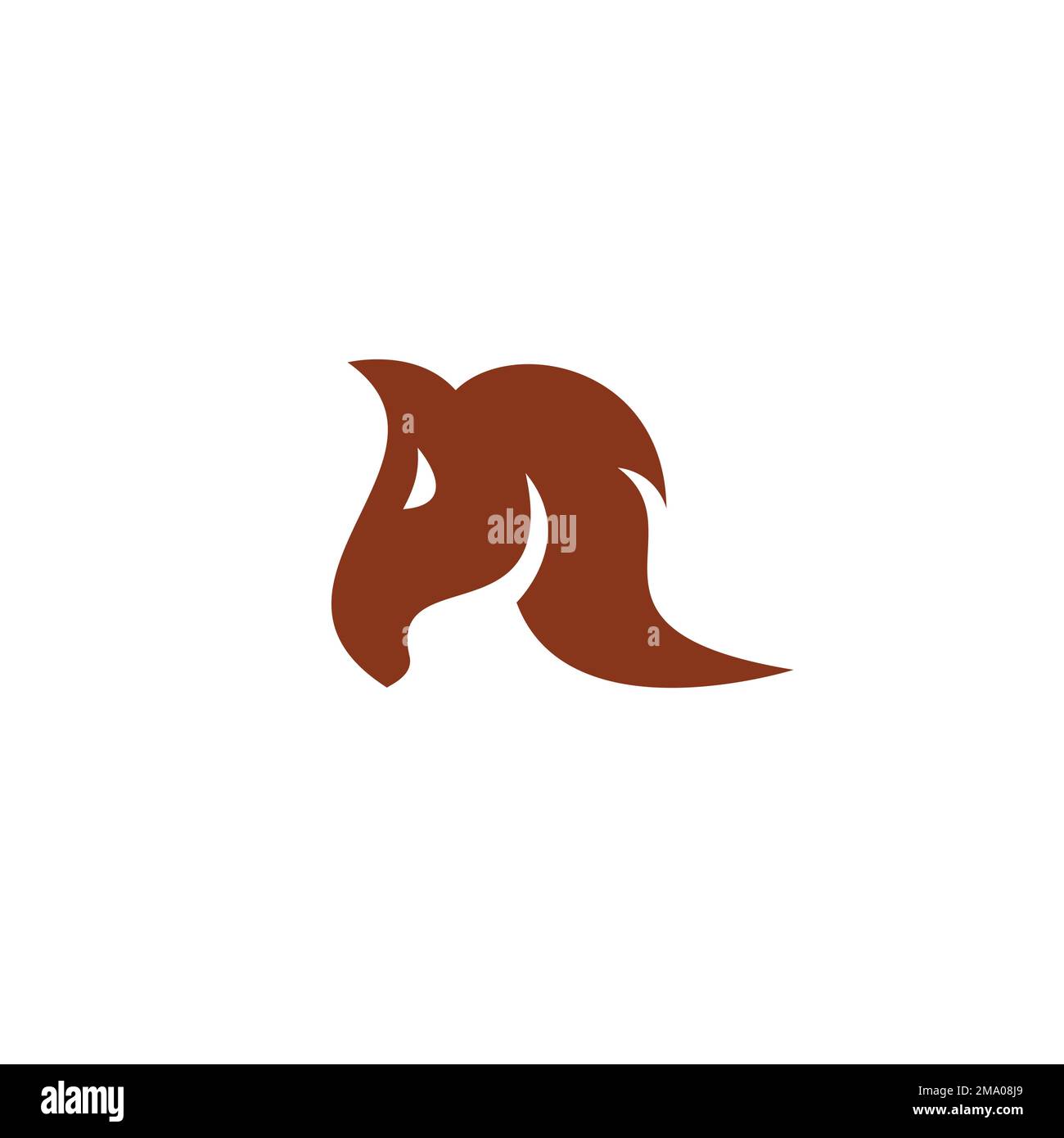 Simple horse logo design hi-res stock photography and images - Alamy